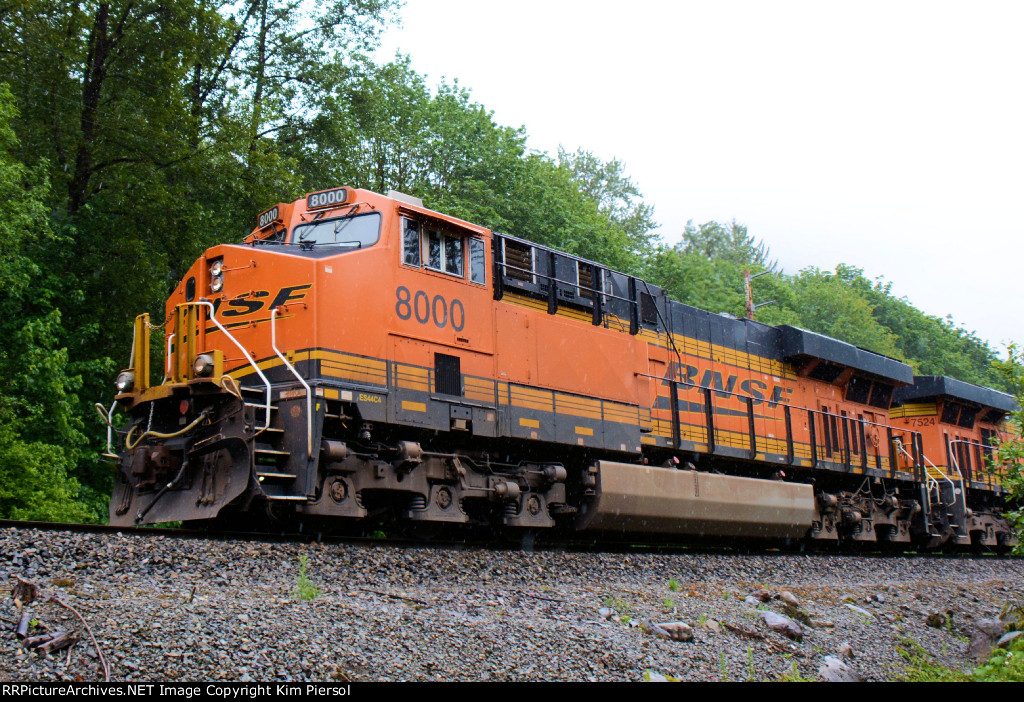 BNSF 8000 Pusher